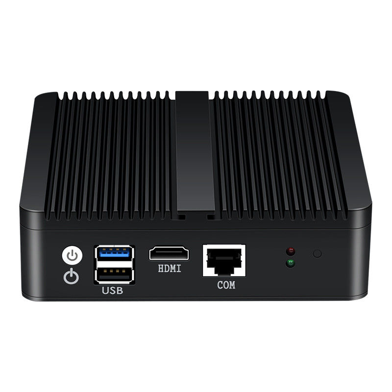 Intel Fanless Mini PC Router Pfsense พร้อมความจํา 6 LAN 8G และคอนโซล RJ45